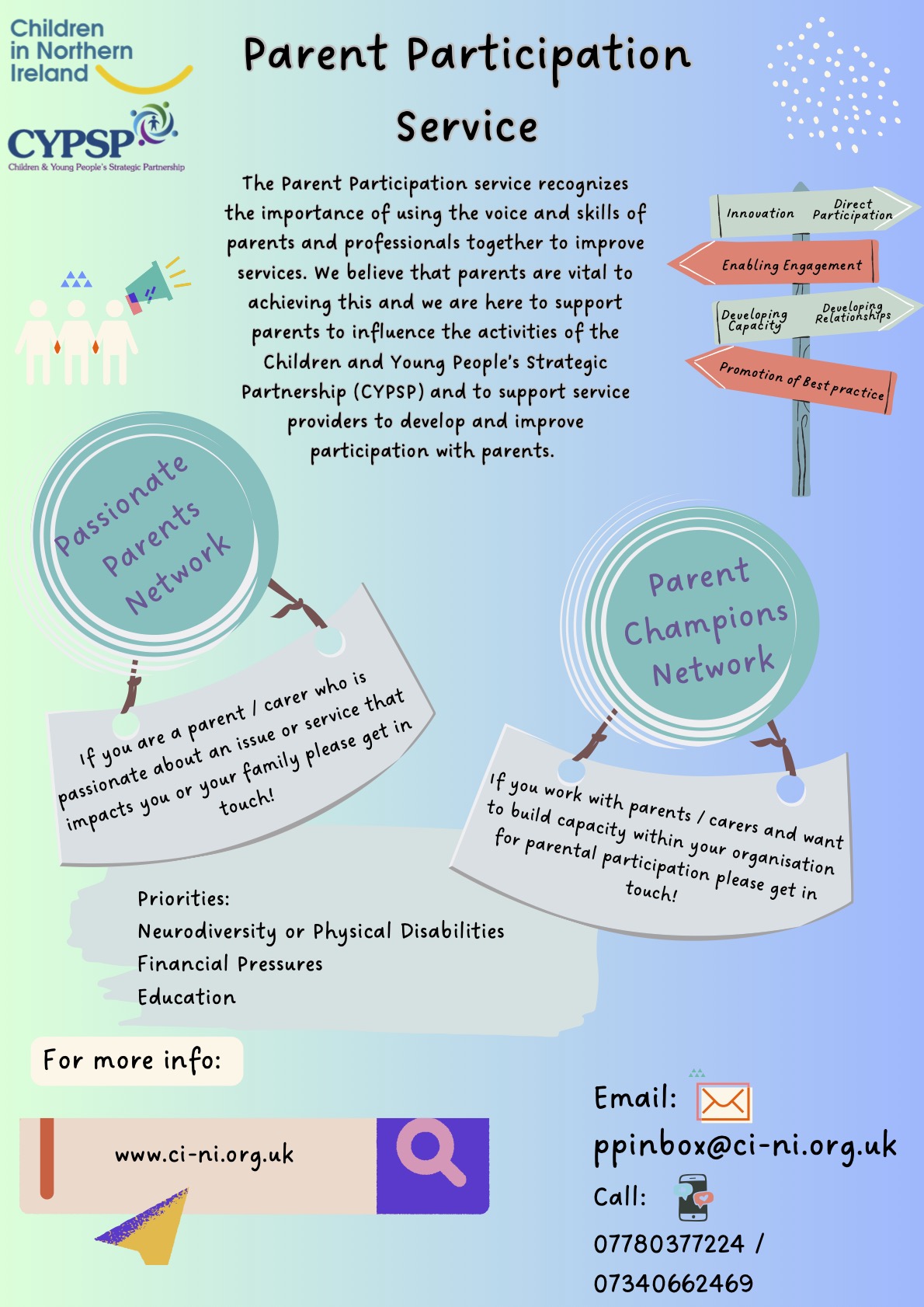 Parent Participation Service - CiNI